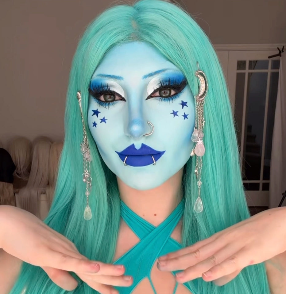 Blue Goth Inspired Look Collection – Sunset Makeup