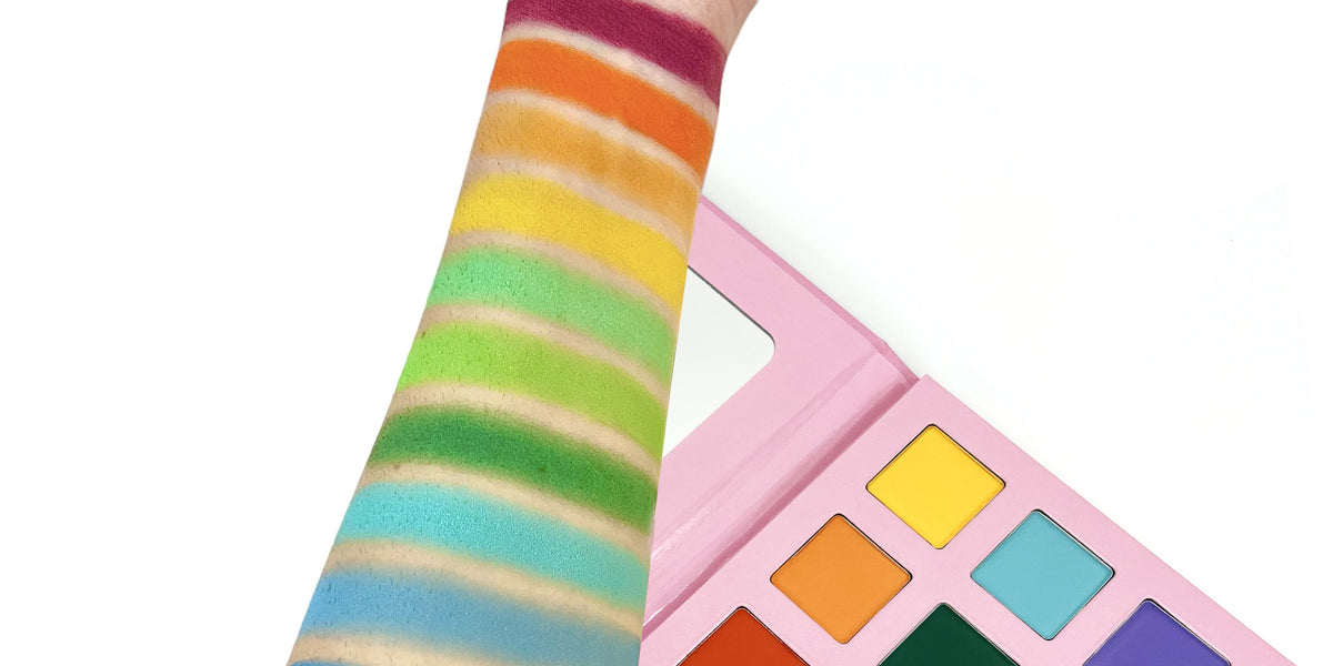 Trippy Child Shadow Palette – Sunset Makeup