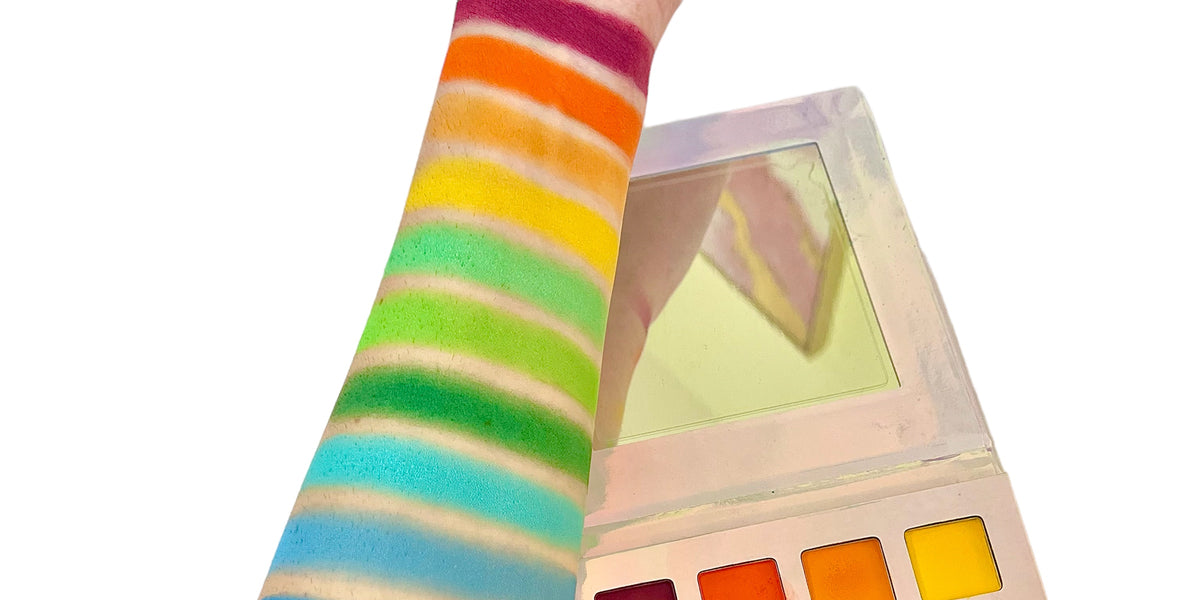 Trippy Child Shadow Palette – Sunset Makeup