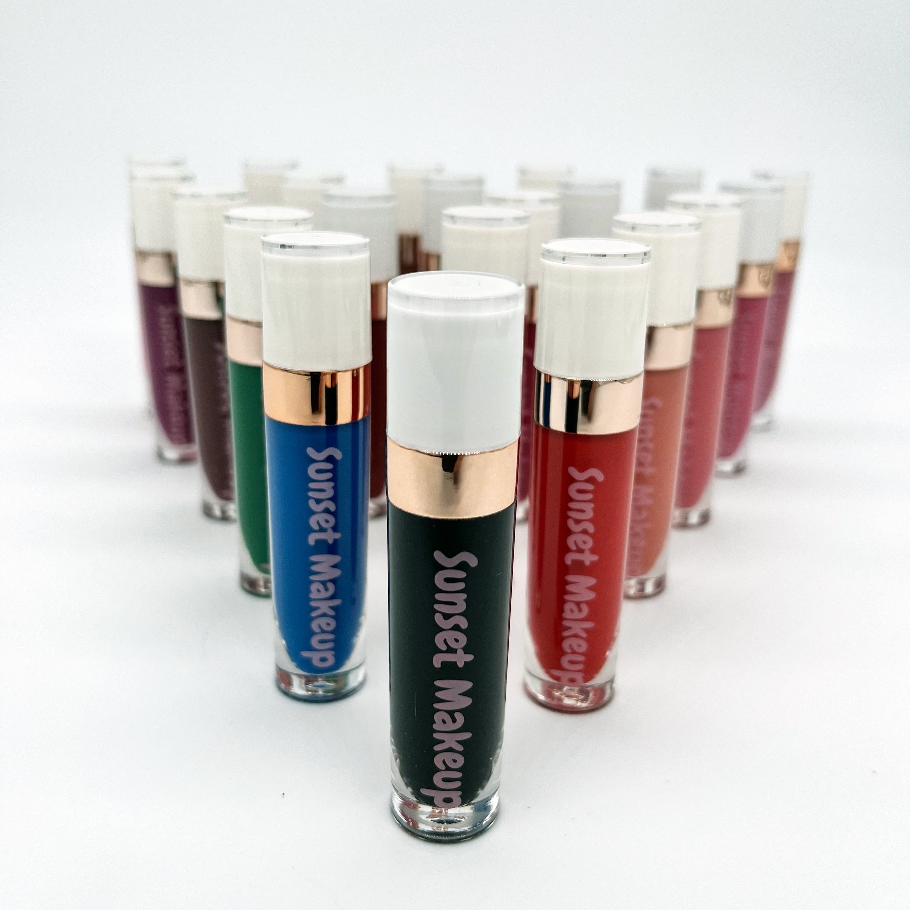 Matte Liquid Lipsticks – Sunset Makeup