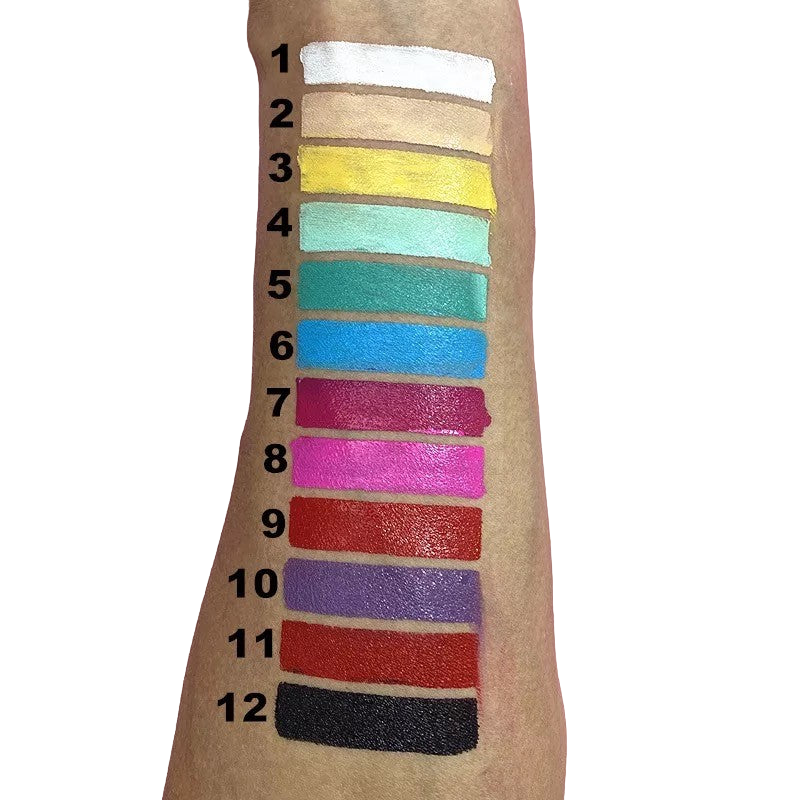 Colorful Eye Base – Sunset Makeup