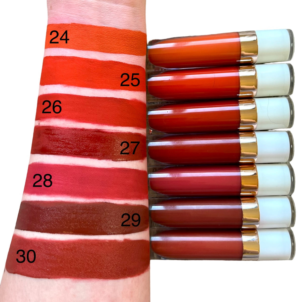 Matte Liquid Lipsticks | Sunset Makeup