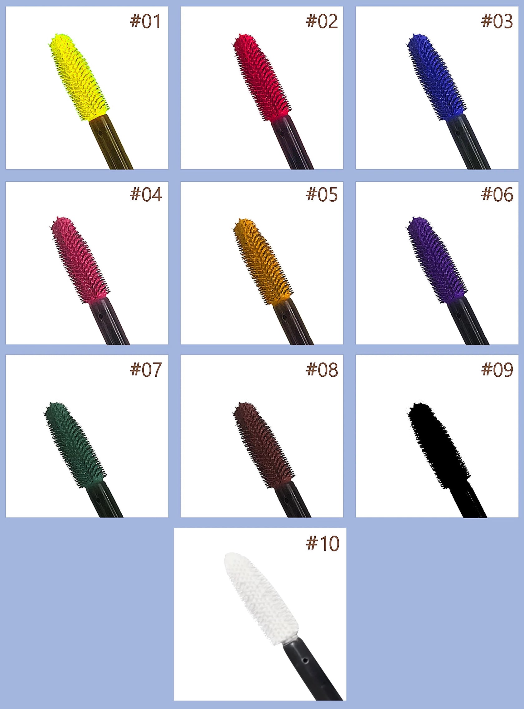 Colorful Mascara – Sunset Makeup